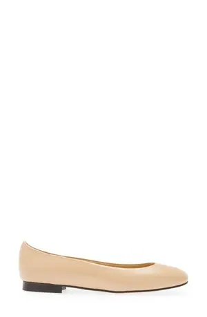 ANDREA CARRANO Baby Ballet Flat - Camel Leather