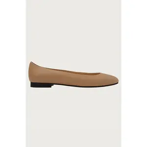 ANDREA CARRANO Baby Ballet Flat Camel