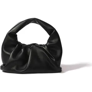 BOB ORÉ BLUE COLLECTION Marshmallow Croissant Handbag - Black