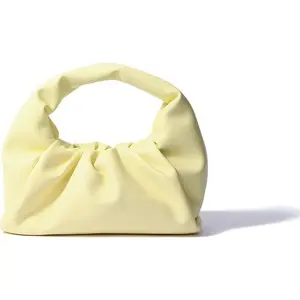 BOB ORÉ BLUE COLLECTION Marshmallow Croissant Handbag Yellow