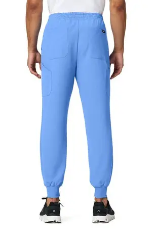 JAANUU Osmo 8-pocket Classic Scrub Jogger - Ceil Blue