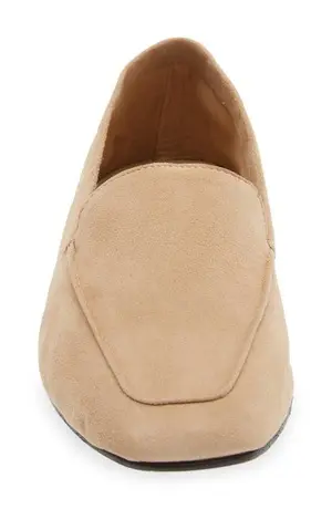 ANDREA CARRANO Mare Moccasins - Beige Suede