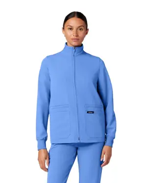 JAANUU Ceri Classic Scrub Jacket - Ceil Blue