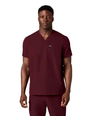 Men's Burgundy Tops T-shirts