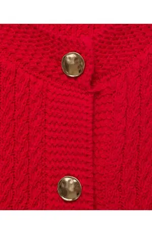 Mango Chunky Cable Stitch Sweater Vest