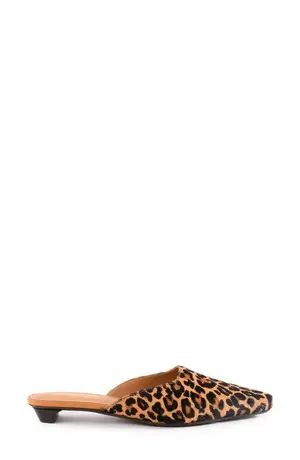 Seychelles Mocktail Calf Hair Mule - Leopard