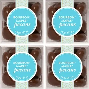 SUGARFINA Bourbon Maple Pecan Set Of 4 Candy Cubes - No Color
