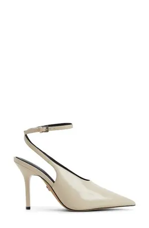 Aldo Lisandre Pointed Toe Pumps - Light Beige