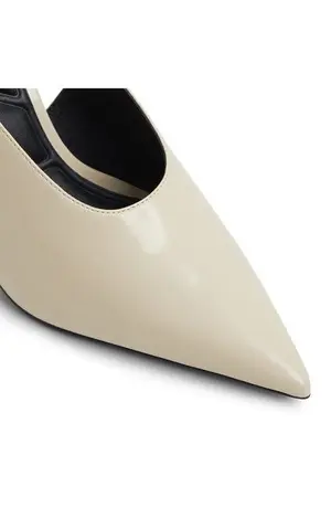 Aldo Lisandre Pointed Toe Pumps - Light Beige