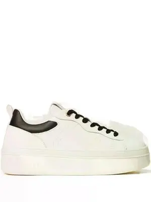 TWINSET Leather Platform Sneakers
