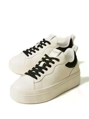 TWINSET Leather Platform Sneakers