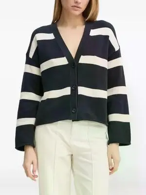 Marc O'polo Striped Cardigan