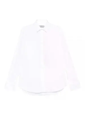 Canali Double-cuff Cotton Shirt