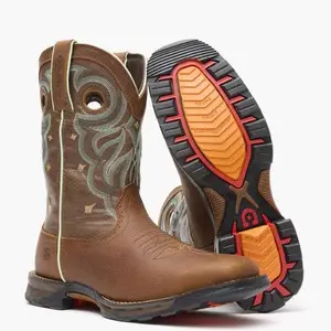 Durango Maverick Steel Toe Western Work Boot