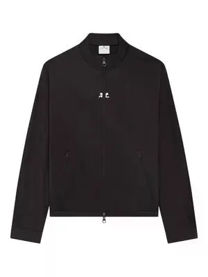 COURREGES Ac-logo Track Jacket - Black