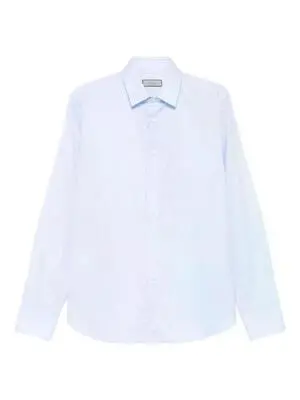 Canali Long-sleeve Cotton Shirt