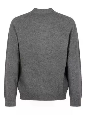 Comme Des Garçons Button-front Wool Cardigan