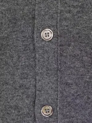 Comme Des Garçons Button-front Wool Cardigan