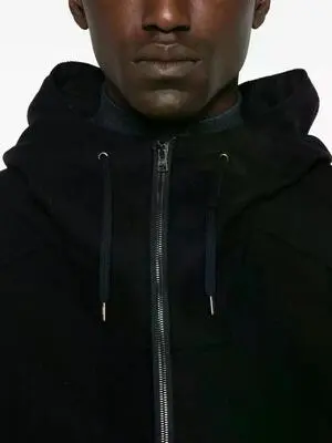 Herno Hooded Zip-front Coat - Blue