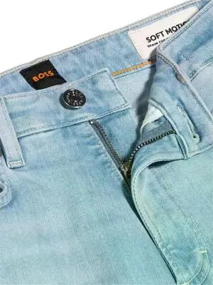 BOSS Split-hem Flared Trousers