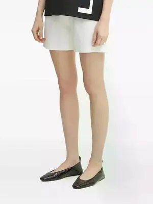 Liviana Conti Drawstring-waist Shorts - White