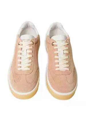 TWINSET Suede Low Top Sneakers