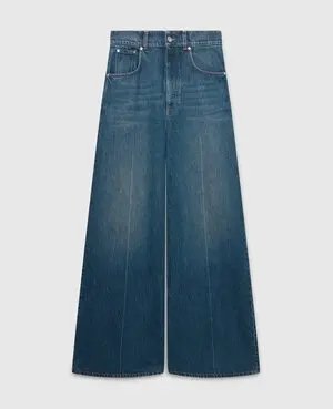 Stella McCartney High-rise Straight-leg Jeans - Dark Blue