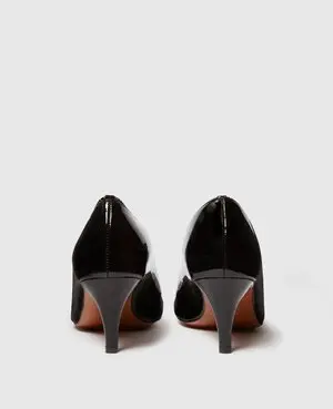 Stella McCartney Square-toe Kitten Heels