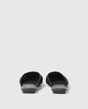 Stella McCartney Square-toe Lace Mules