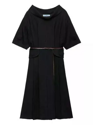 Prada Short-sleeve Mini Dress
