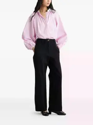 PATOU Wide Waistband Denim Jeans