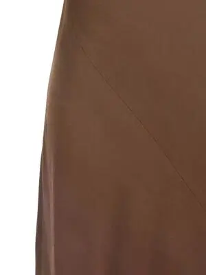 Antonelli Firenze Mara Cowl-neck Maxi Dress - Brown