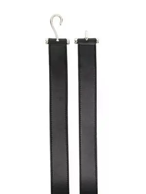 EDHEN MILANO Hook-fastening Leather Belt