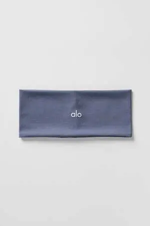 Alo Yoga Softsculpt Wide Headband - Bluestone
