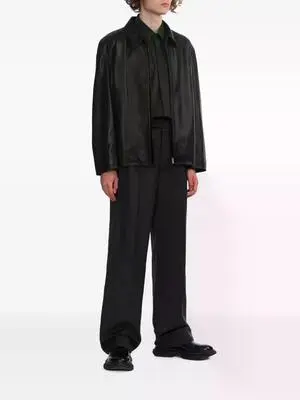 Fear Of God Rider Zip-front Leather Jacket
