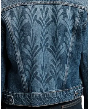 FRANCES VALENTINE Taylor Jean Royal Palm Jacket