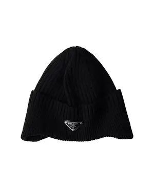 Prada Wool Beanie Black