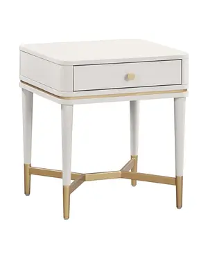 TOV FURNITURE Julieta Nightstand - Cream