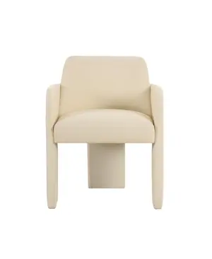 TOV FURNITURE Leo Performance Faux Leather Dining Chair