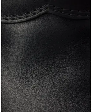 Prada Brushed Leather Loafers - Black