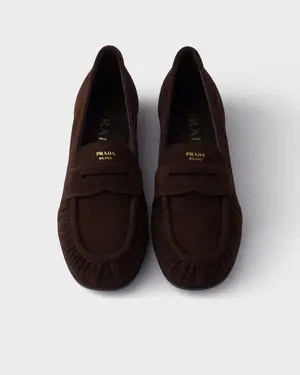Prada Suede Loafers
