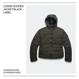 Canada Goose Lodge Hooded Jacket - Volcano