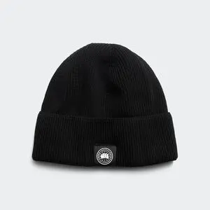 Canada Goose Cotton Beanie - Black
