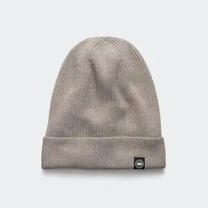 Canada Goose Cotton Ribbed Toque - Limestone Heather