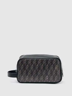 REISS Jones Monogrammed Wash Bag