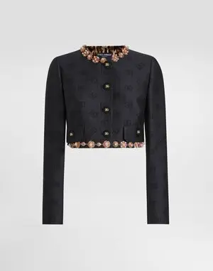 Women's Black Cotton Jackets