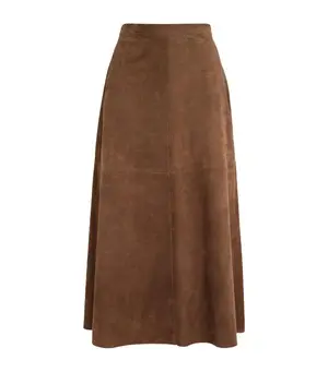 Line Suede Skirts