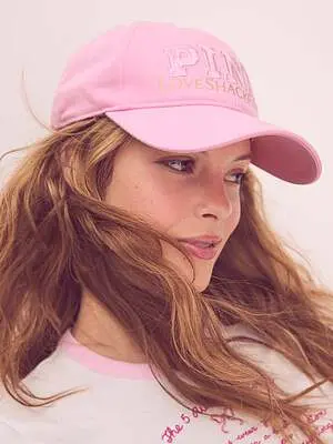 Pink PINK X LoveShackFancy Baseball Cap Pink
