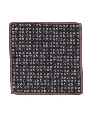Giorgio Armani Silk Pocket Square - Black