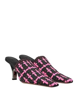 Marni Geometric-print Knitted Mules
